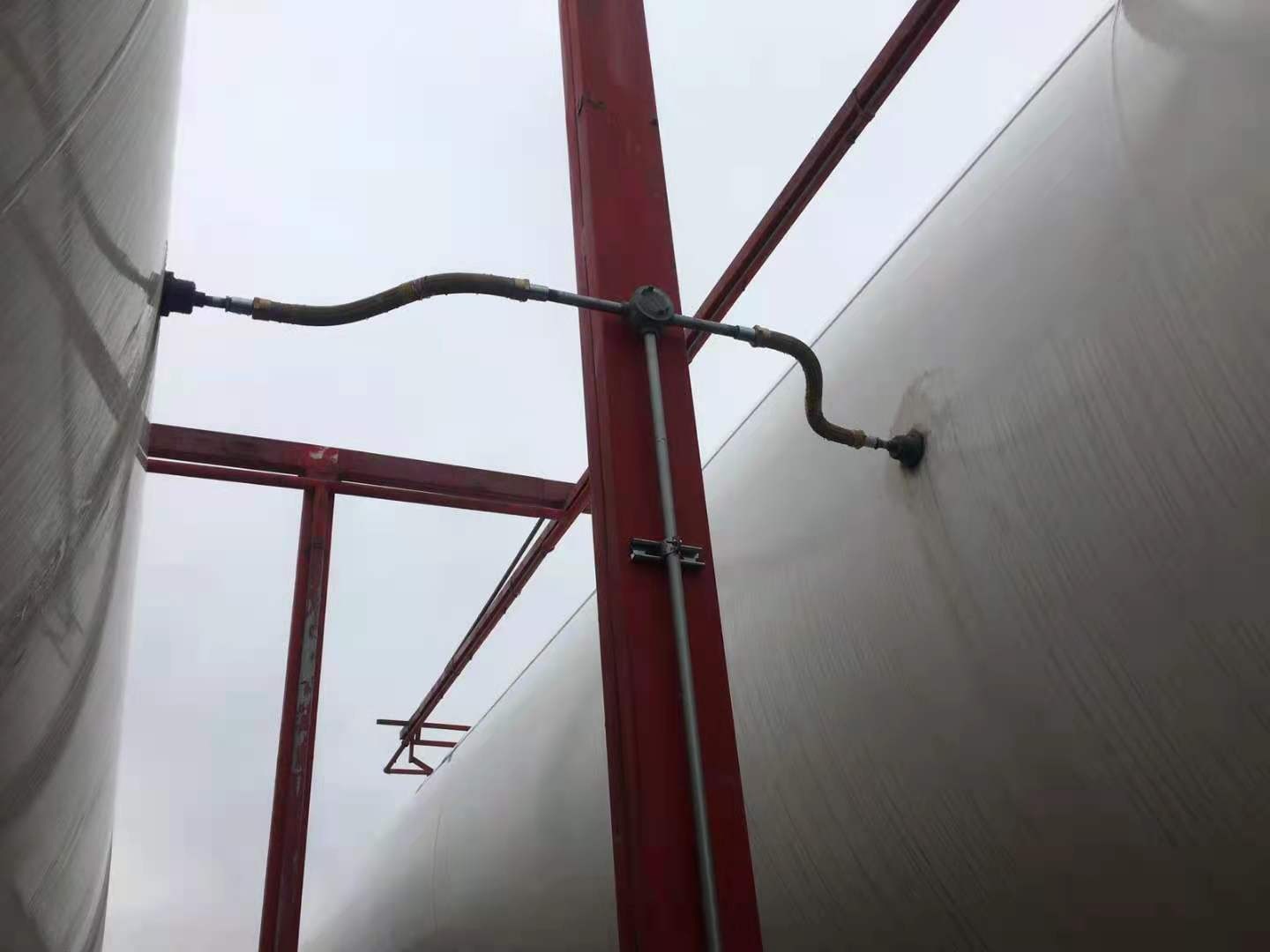 Non-invasive gauge on LPG tank - SKEIC Measurement
